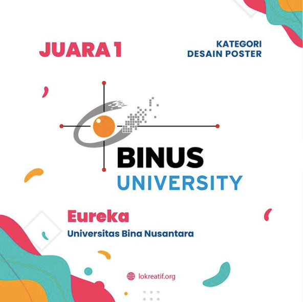 1st Winner of LO Kreatif Poster Design Competition – BINUS DKV ADVERTISING