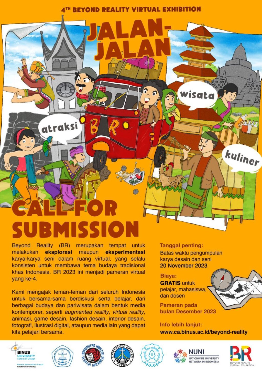 Beyond Reality 2023: Jalan-jalan budaya Indonesia – BINUS DKV ADVERTISING